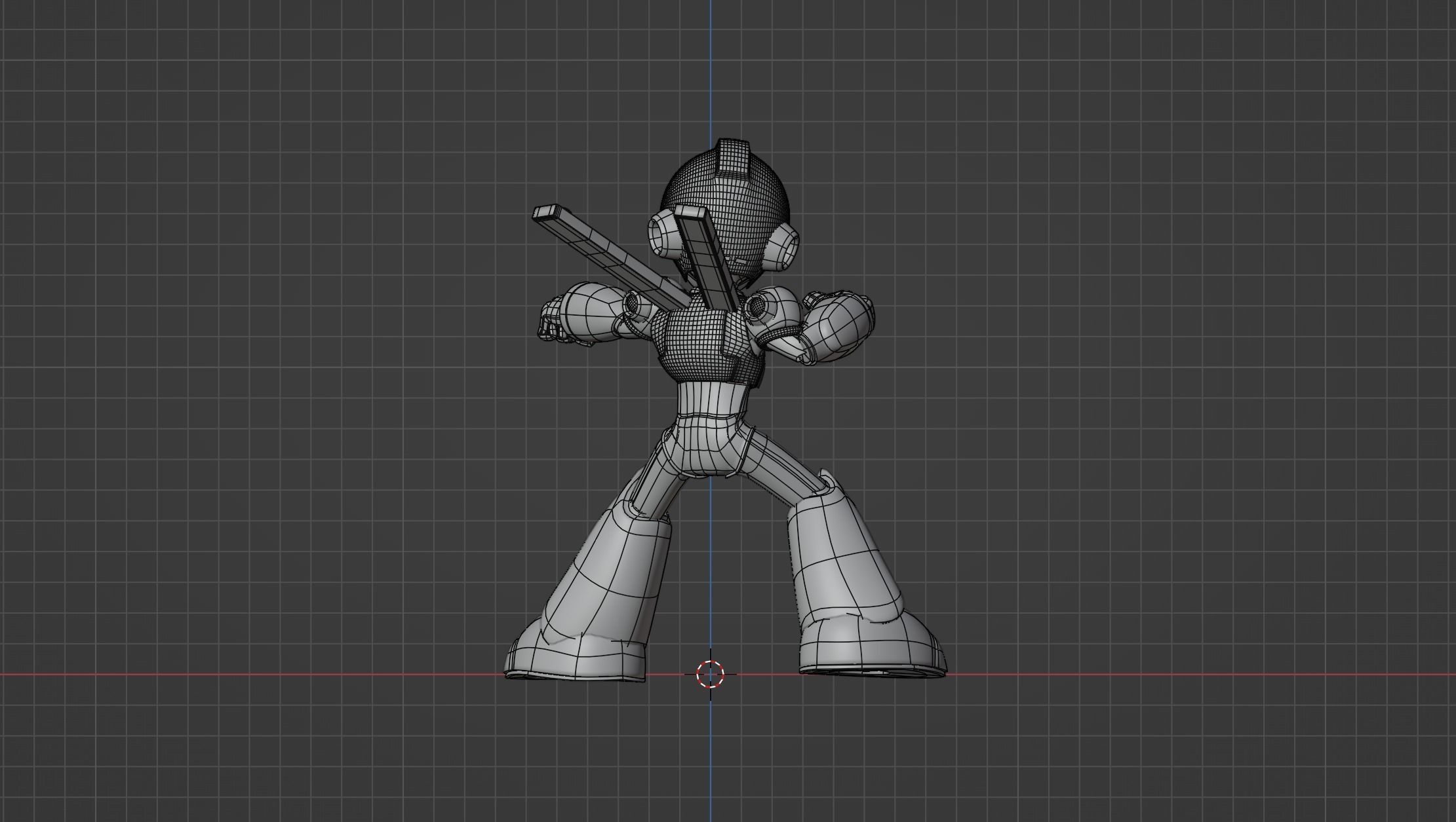 Super Mega Man - Megaman 7 3D model rigged | CGTrader