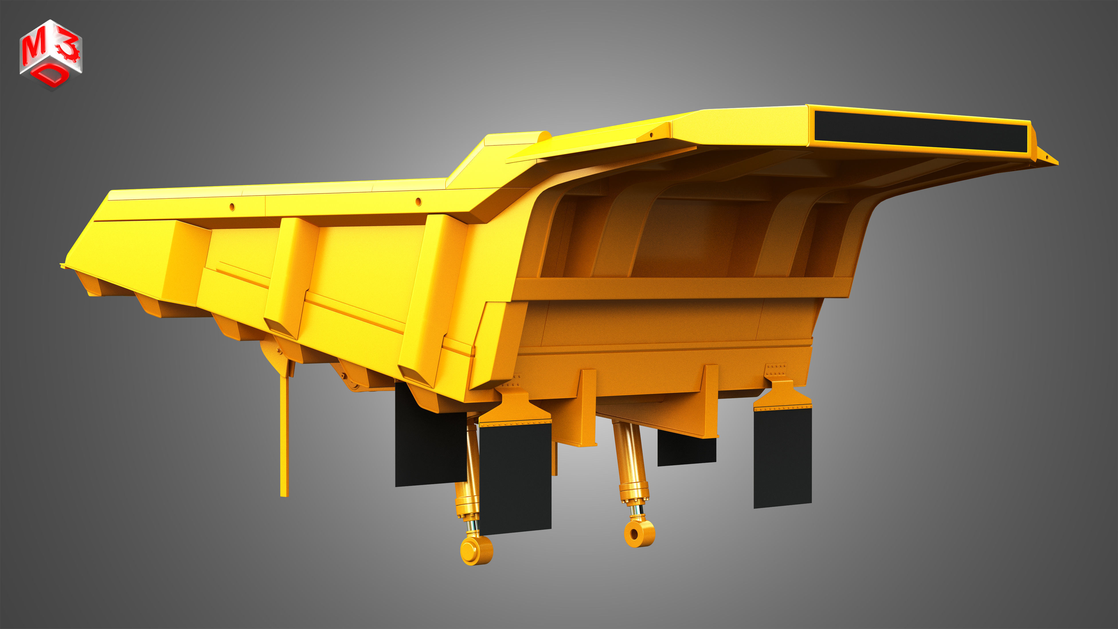 Dump Body - 785D Mining Bump Truck 3D model | CGTrader
