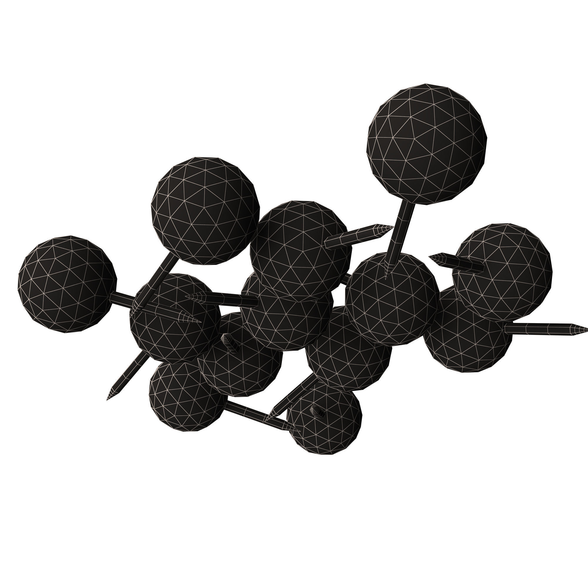 3D model Pile Of Sphere Push Pins VR / AR / low-poly | CGTrader