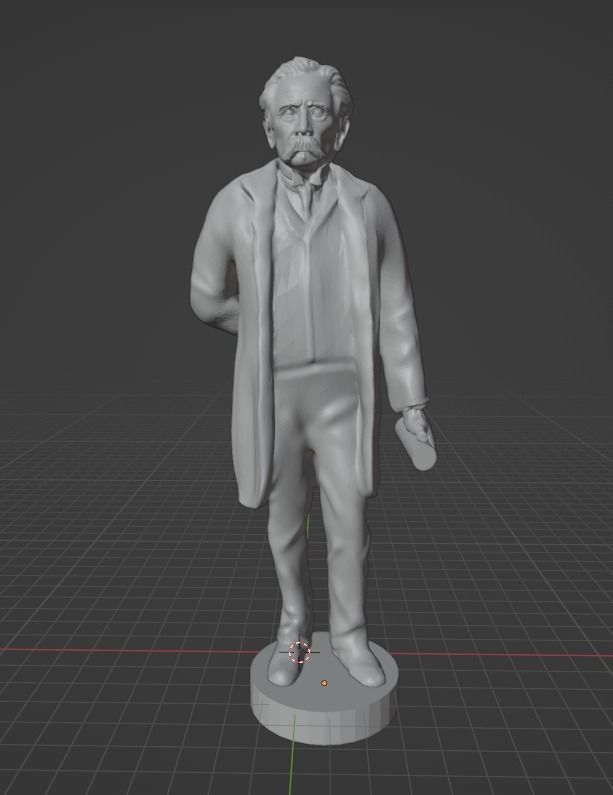 Carl Benz 3D model 3D printable | CGTrader