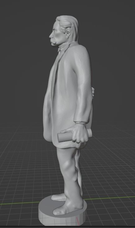 Carl Benz 3D model 3D printable | CGTrader