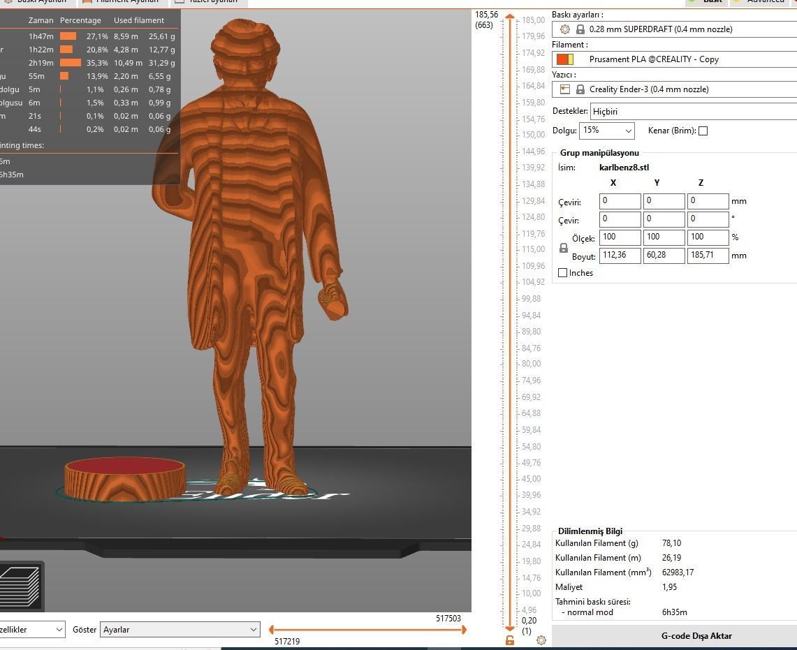 Carl Benz 3D model 3D printable | CGTrader