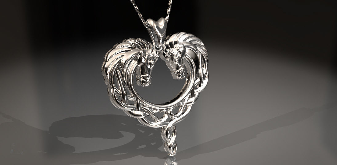 Rohan Pendant free 3D model 3D printable | CGTrader