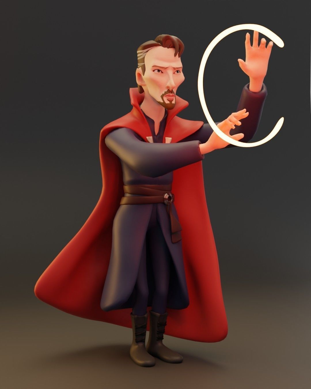 3D model Dr Strange Model VR / AR / low-poly | CGTrader