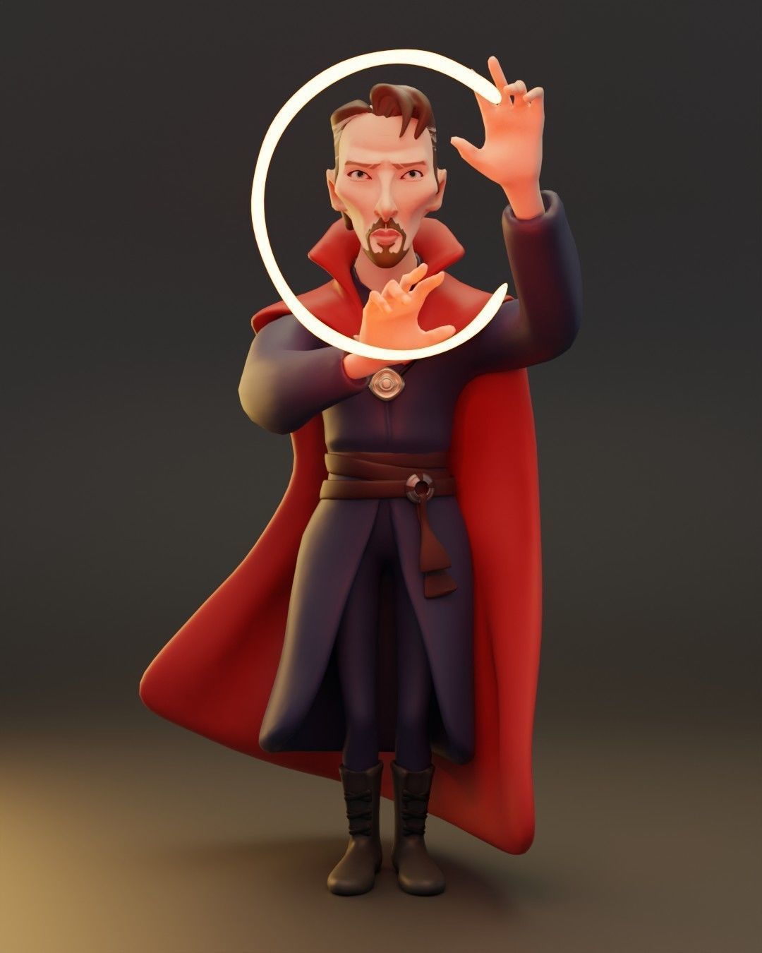 3D model Dr Strange Model VR / AR / low-poly | CGTrader