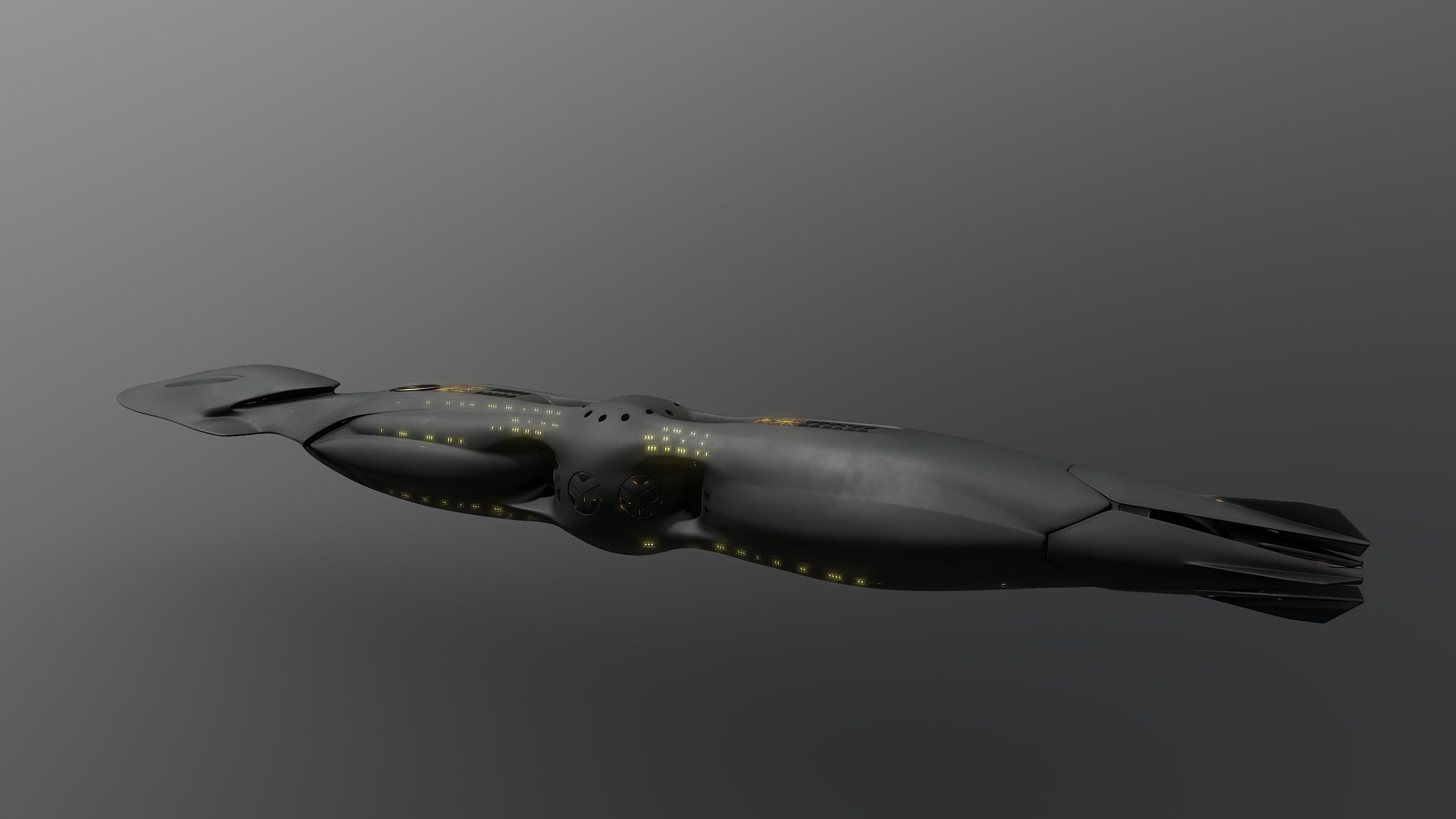 45-1SeaQuest-DSV futuristic spaceship 3D model | CGTrader