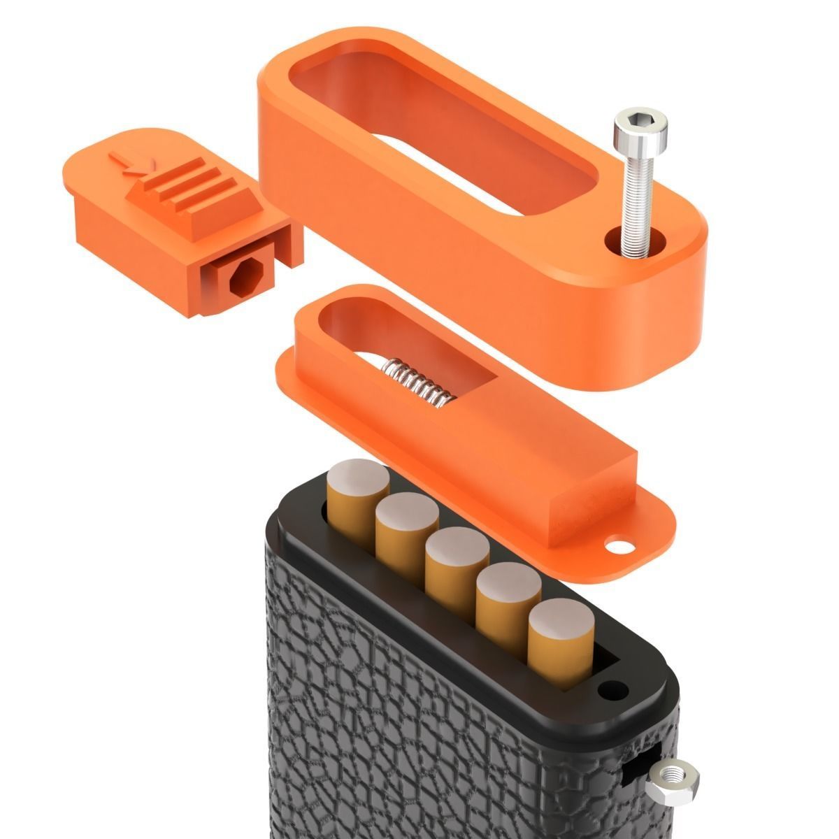 Cigarette Case 3D model 3D printable | CGTrader