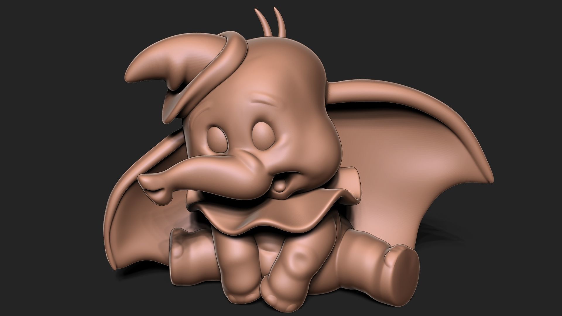 Dumbo 3D model 3D printable | CGTrader