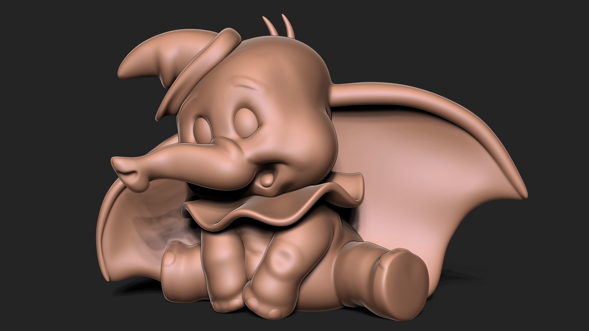 Dumbo 3D model 3D printable | CGTrader