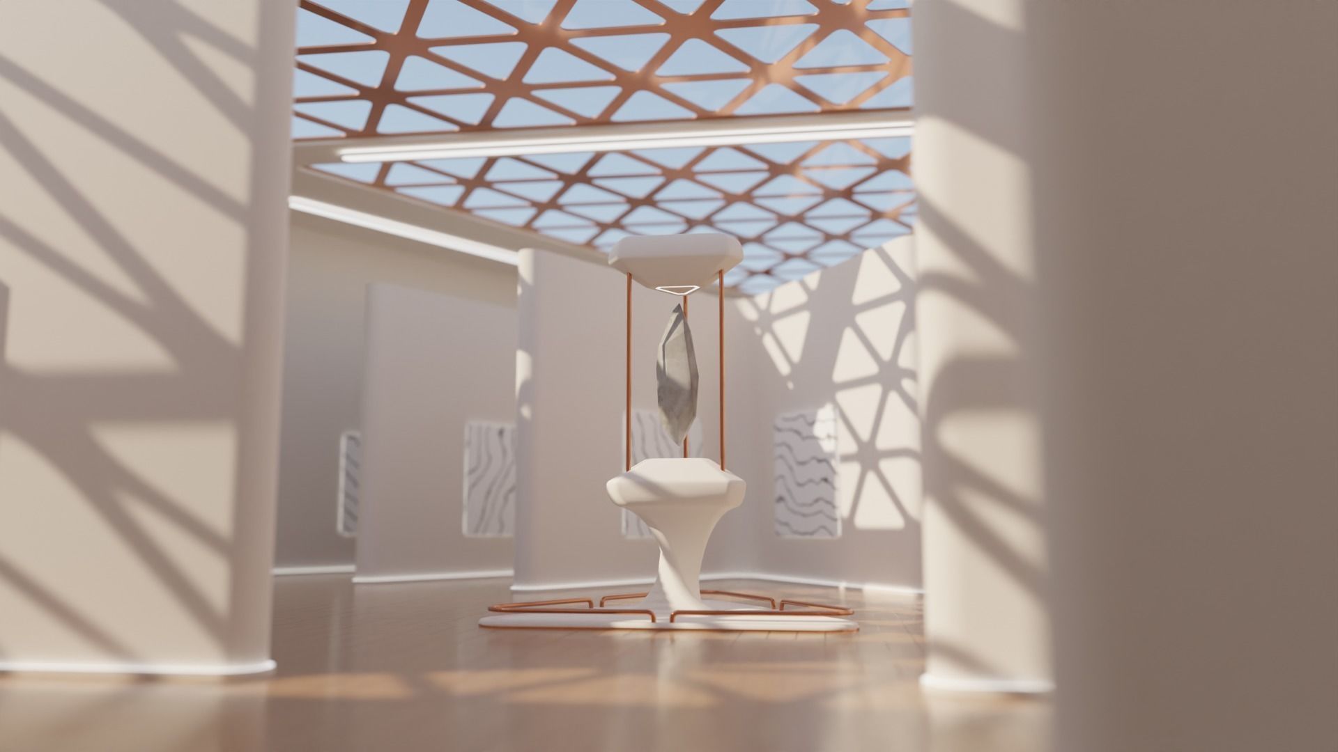 3D model Art Gallery 02 VR / AR / low-poly | CGTrader