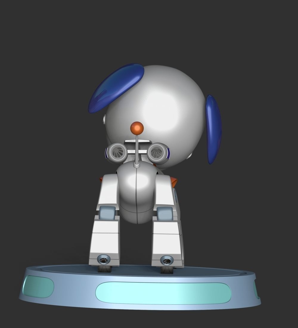 Robo-Dog Paw Patrol free 3D model 3D printable | CGTrader