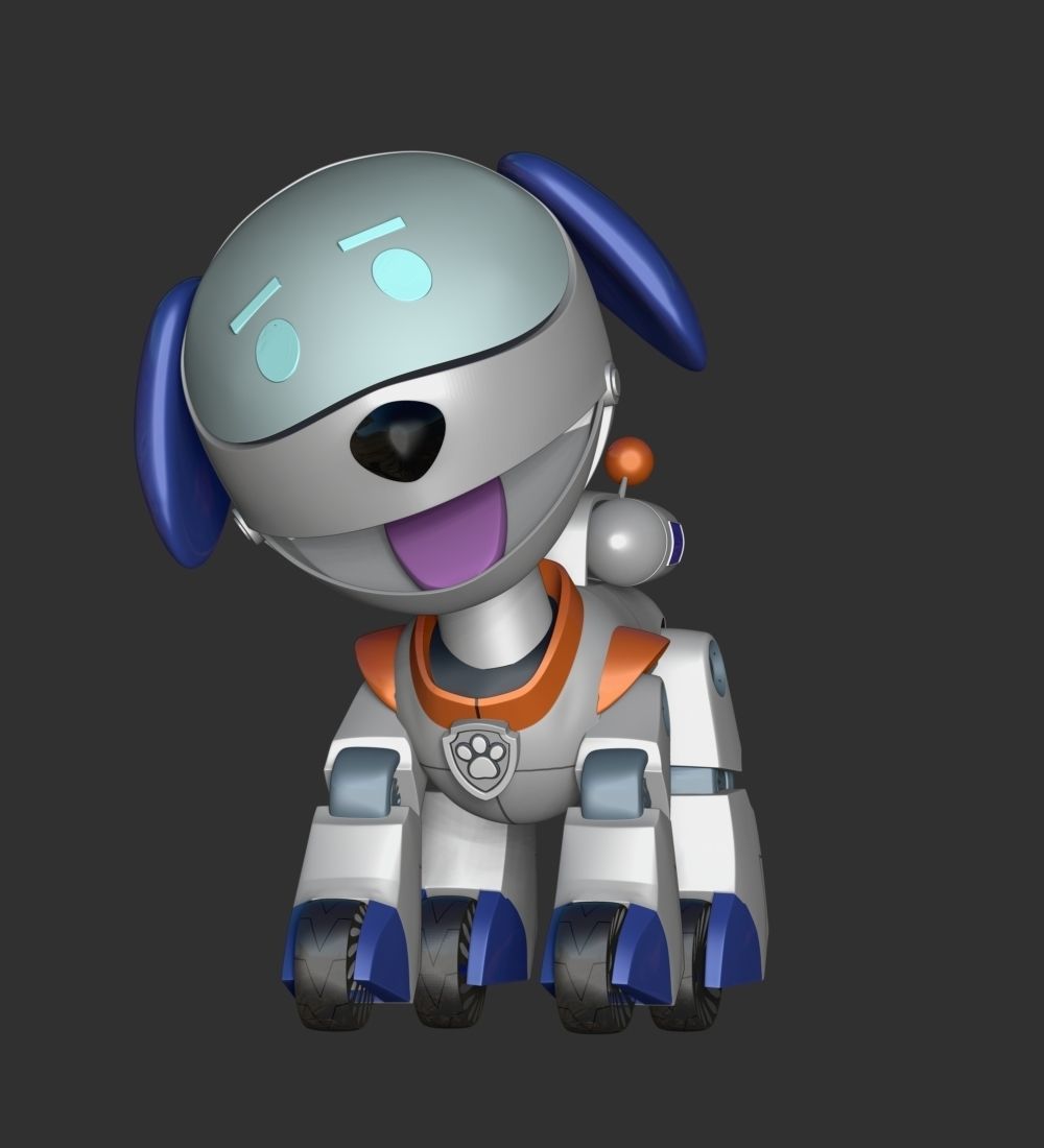Robo-Dog Paw Patrol free 3D model 3D printable | CGTrader