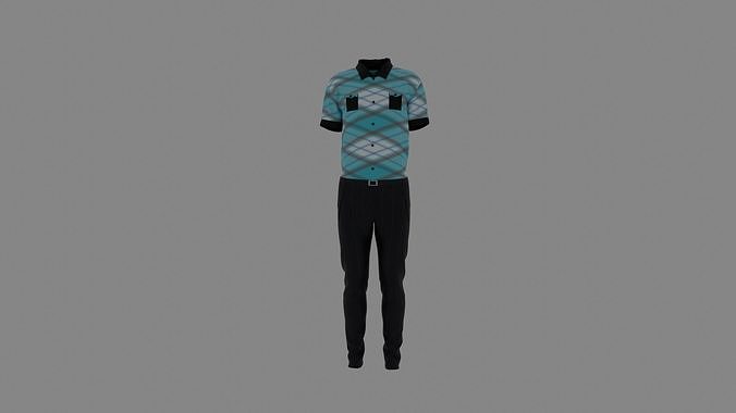 3D model Man Clothes VR / AR / low-poly | CGTrader