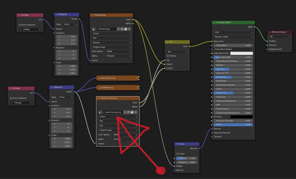 Construction bag polypropylene 3D model | CGTrader