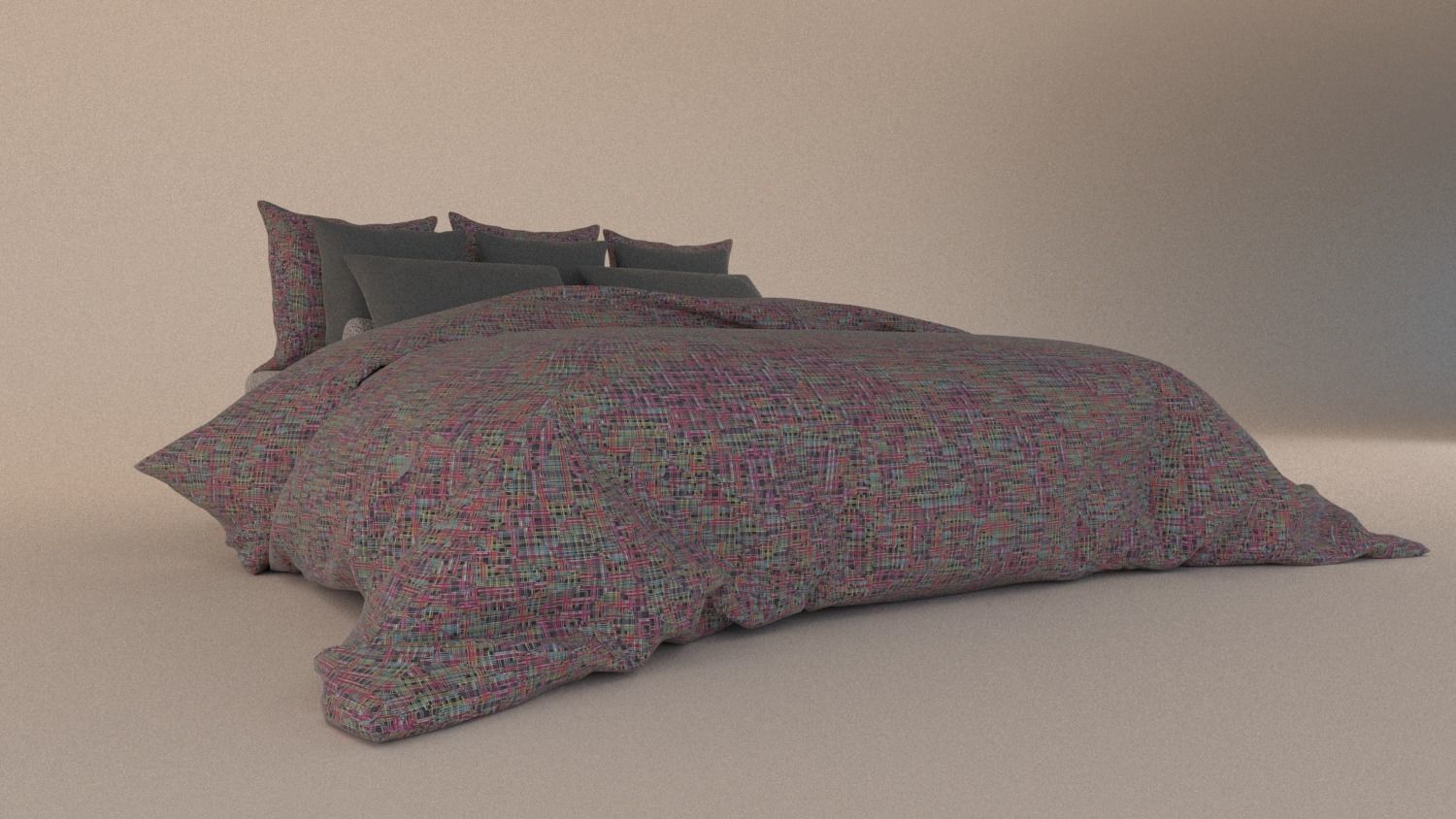 Modern Bed 3d Model free 3D model | CGTrader