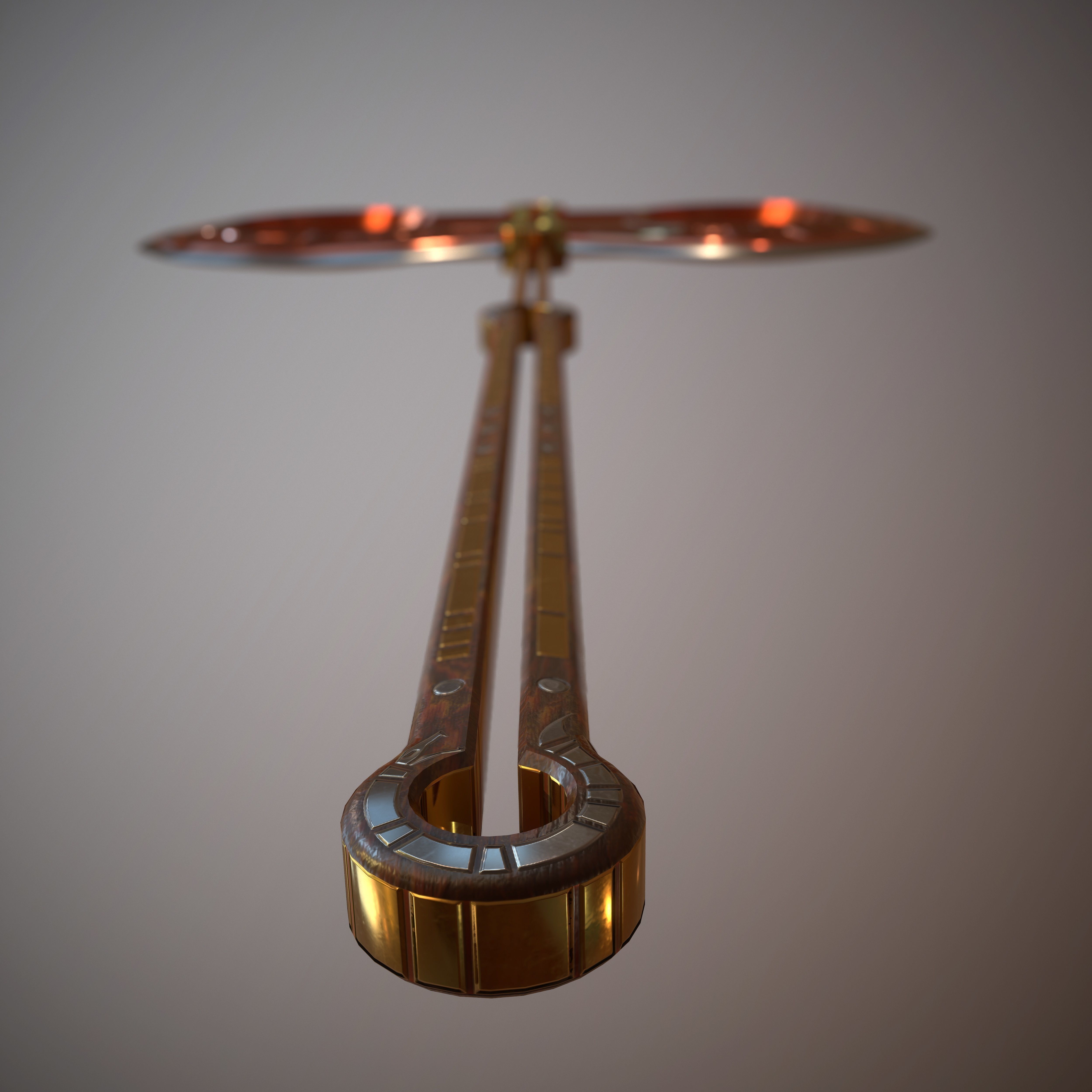 3D model Egyptian Pantheon - Apophis Battle Axe VR / AR / low-poly ...