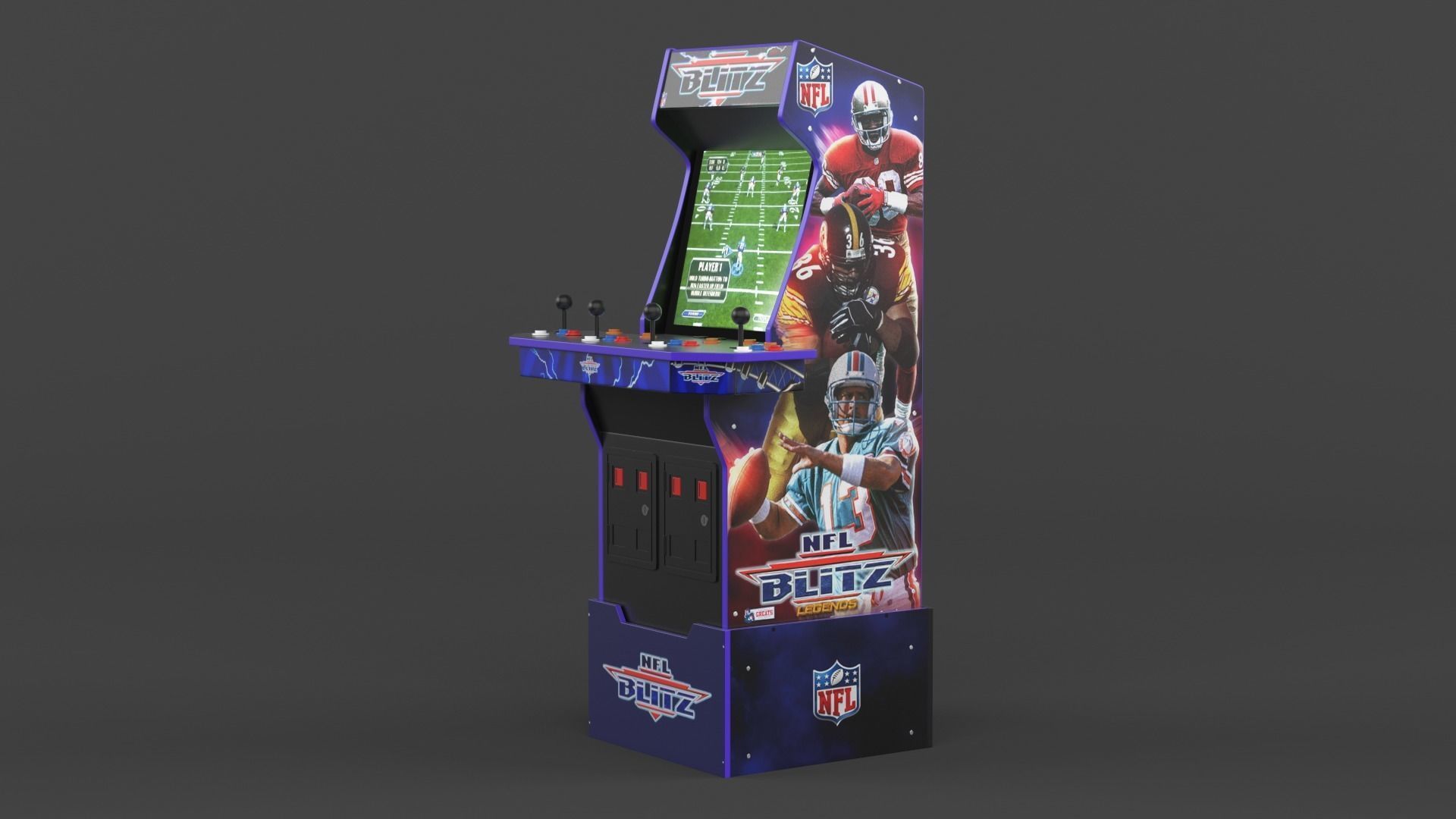 Classic Arcade Gaming 3D model | CGTrader
