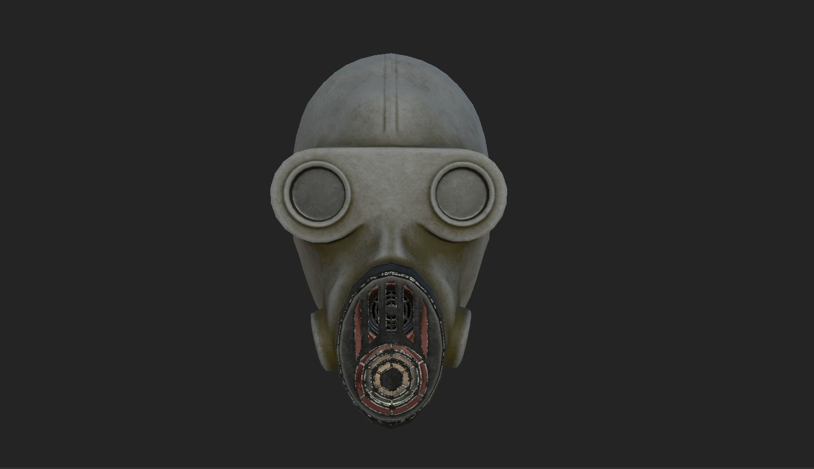 3D model Gas mask STALKER ubludok VR / AR / low-poly | CGTrader