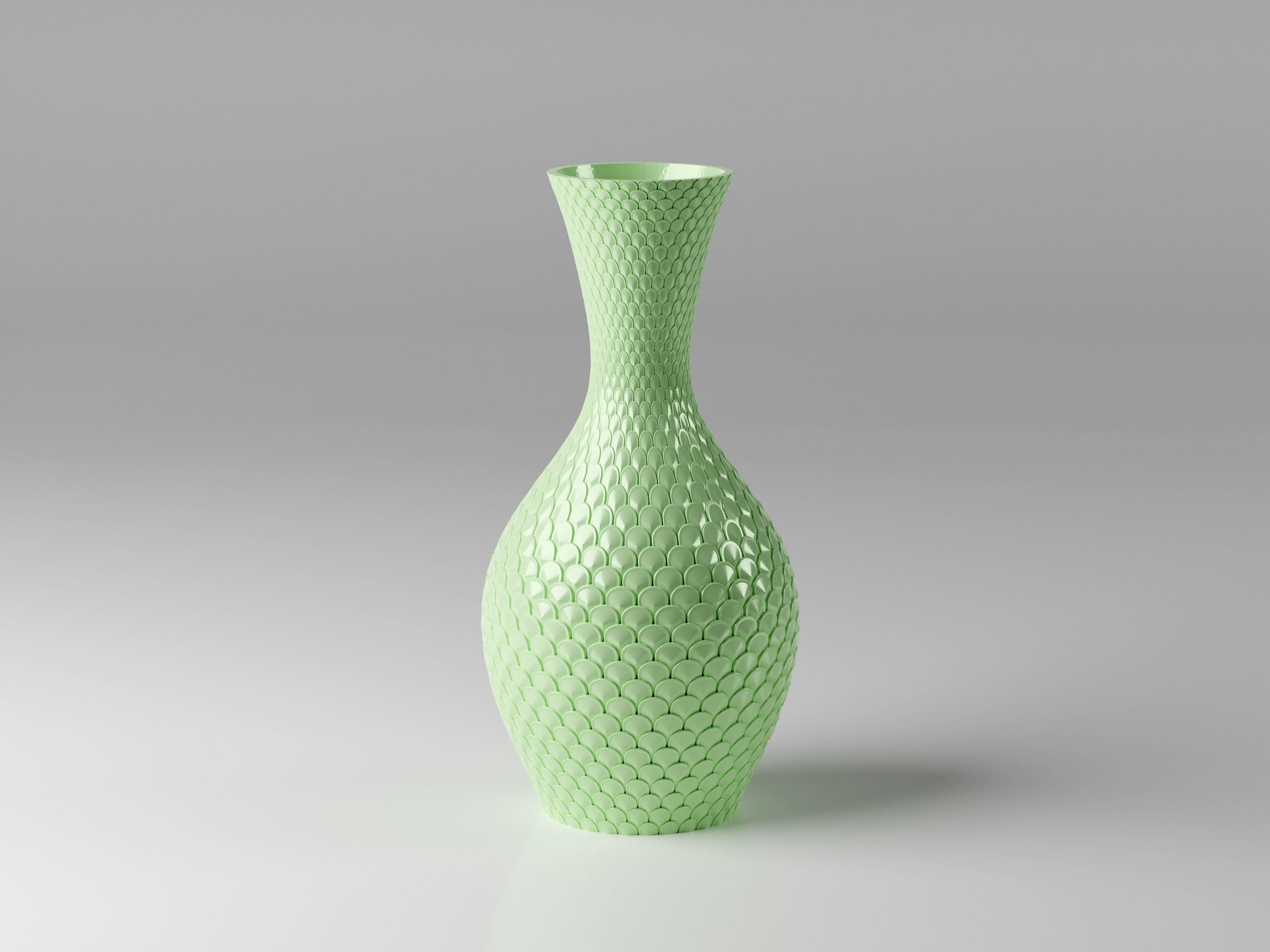 Set of 3 vases 3Dprint STL file 3D model 3D printable | CGTrader