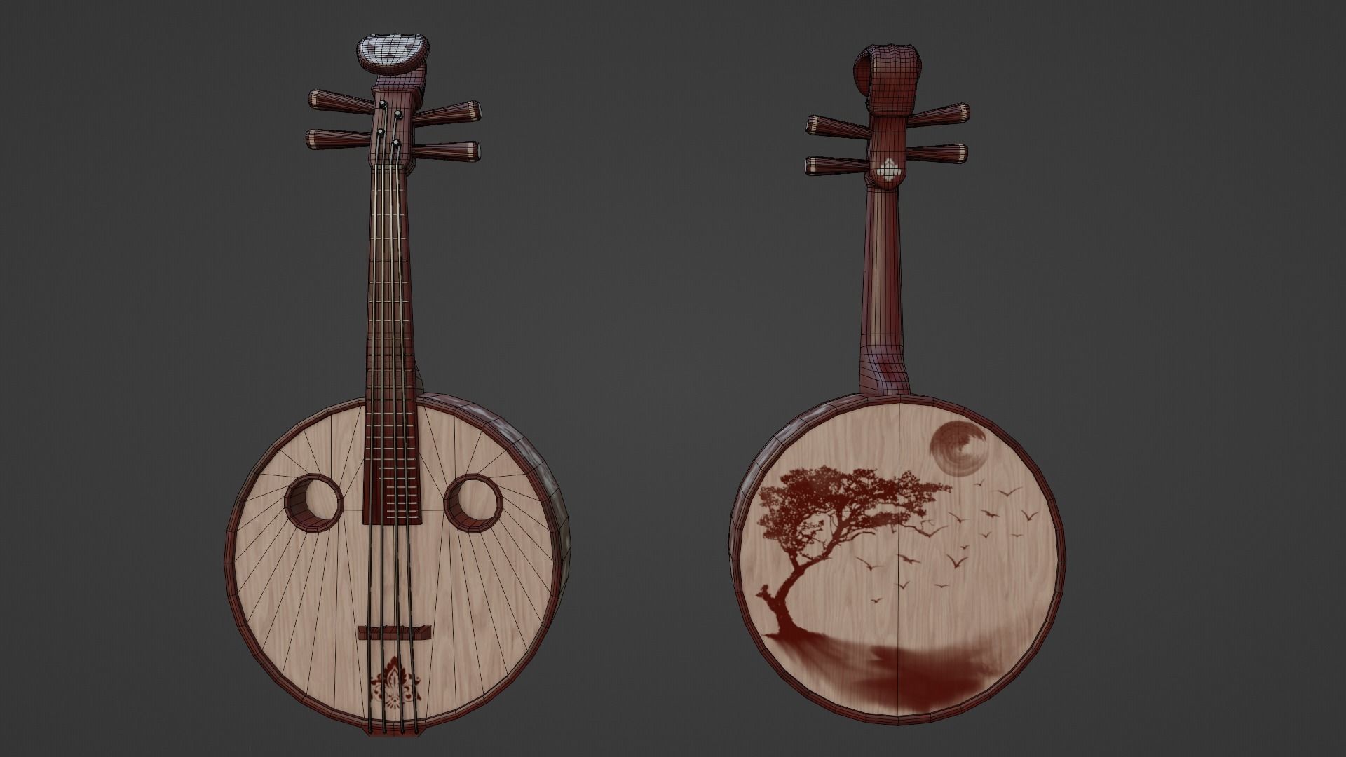 3D model The Ruan VR / AR / low-poly | CGTrader