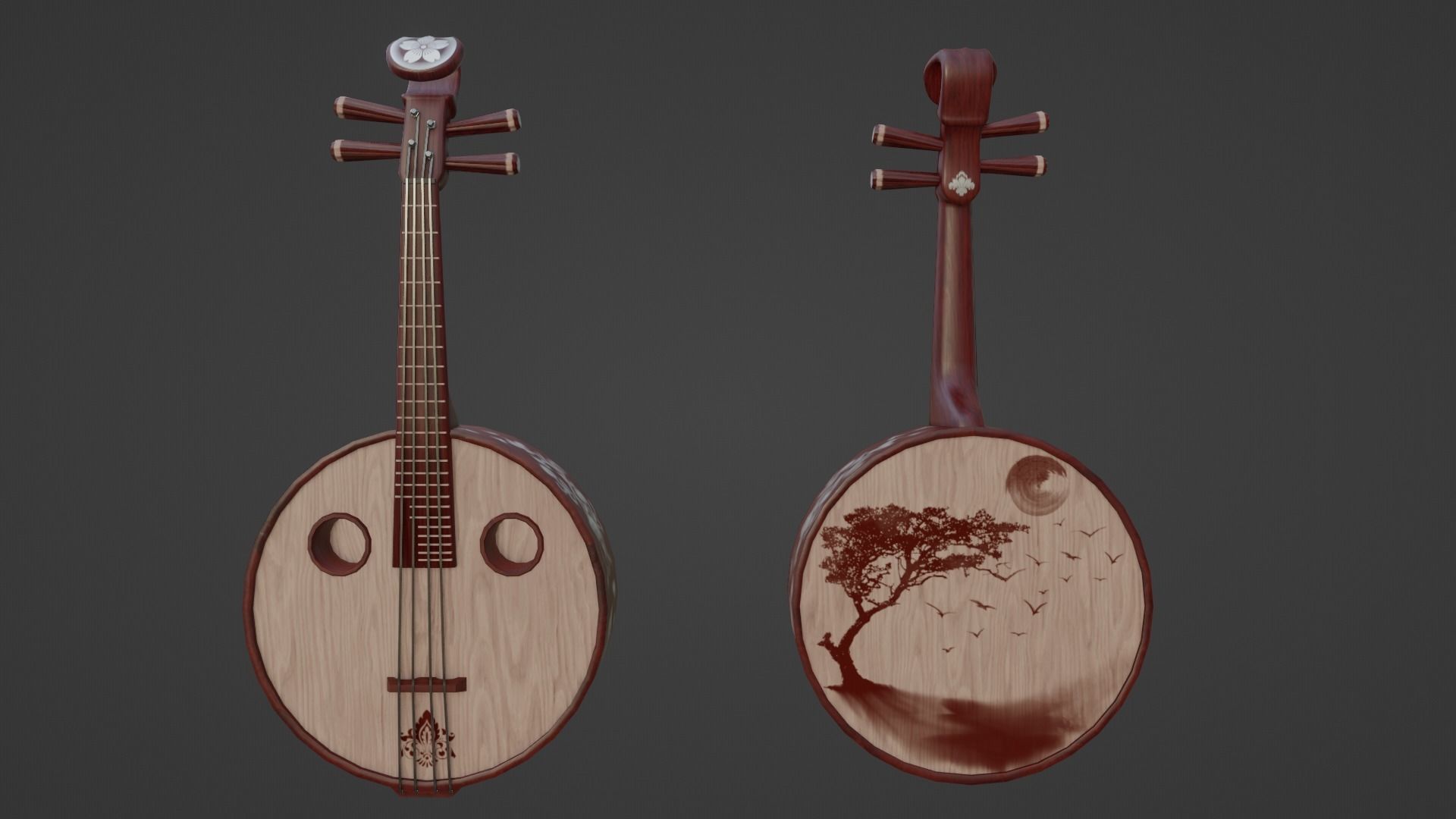 3D model The Ruan VR / AR / low-poly | CGTrader