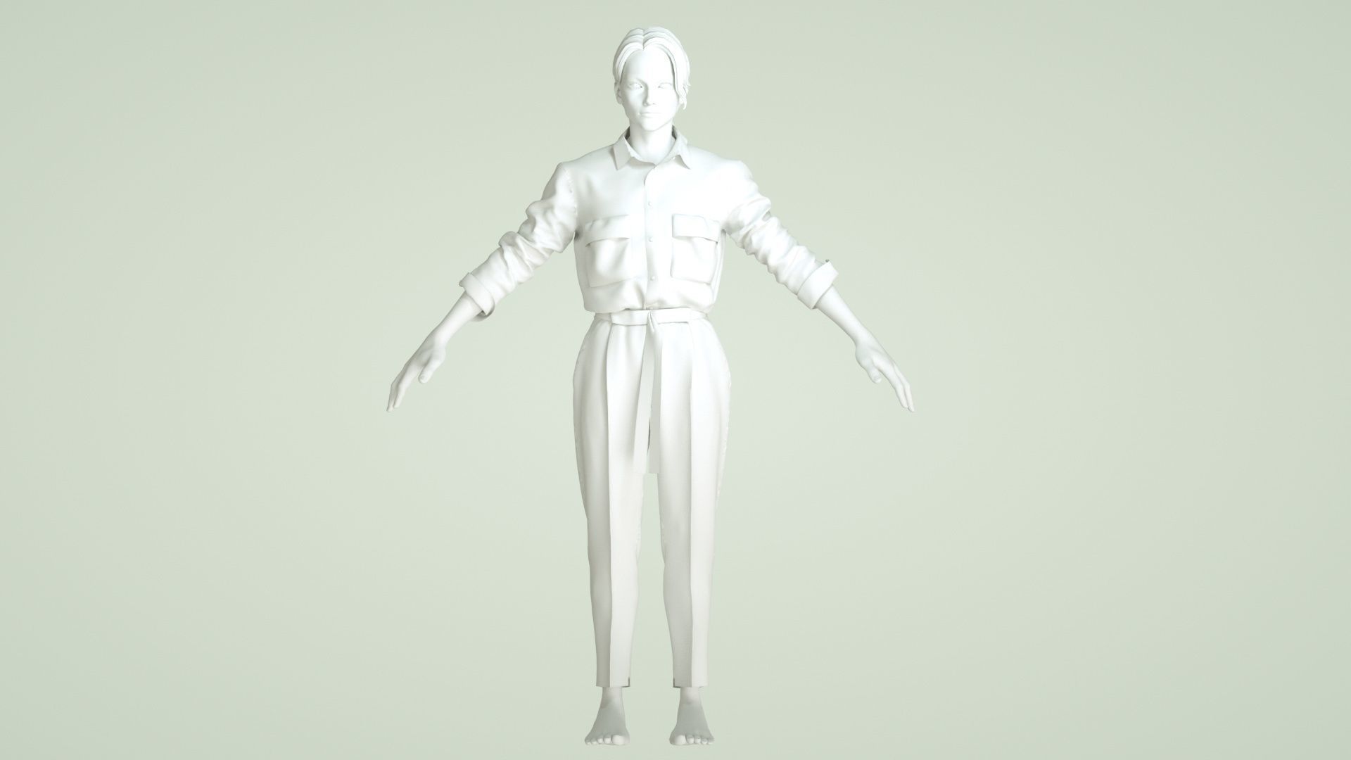 young man handsome 3D model | CGTrader