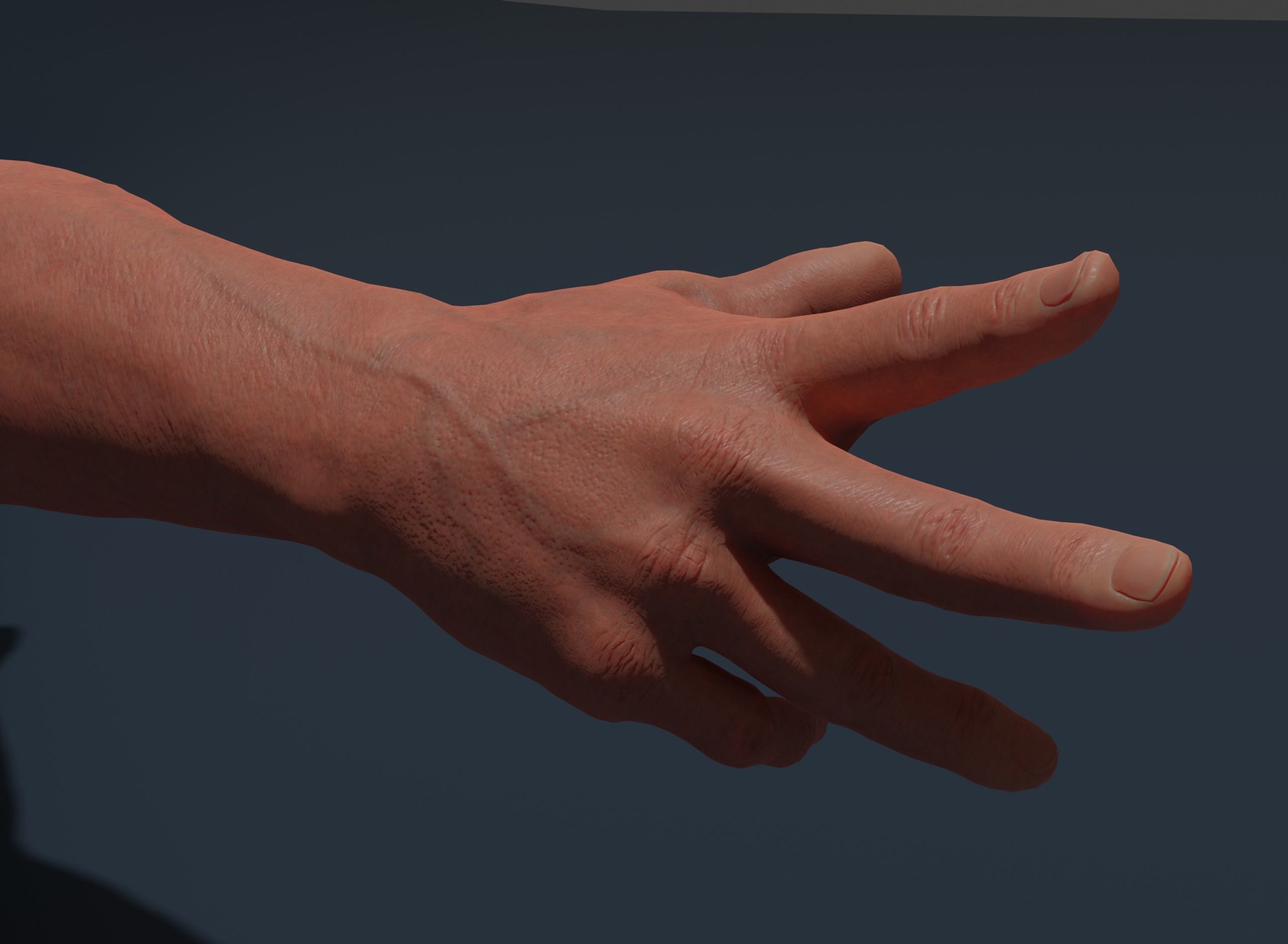 3D model Hand Arms VR / AR / low-poly | CGTrader