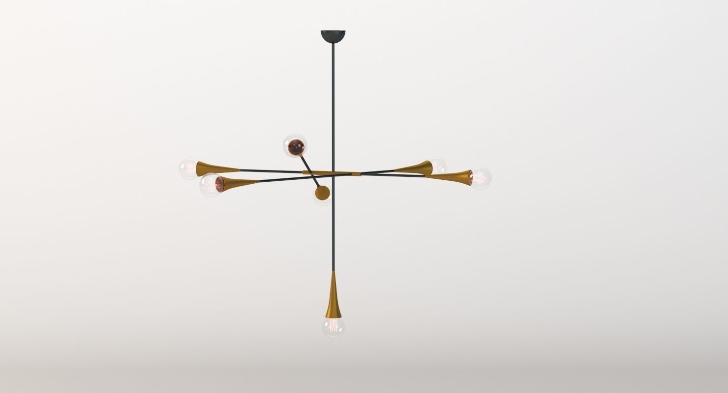 Nuevo Tristan 7 Pendant 3D model | CGTrader