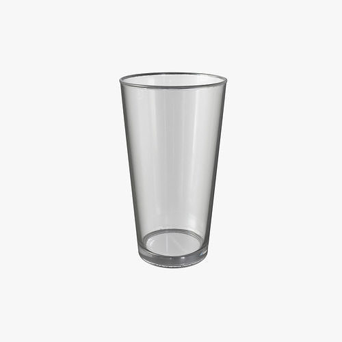American Pint Glass free 3D model | CGTrader