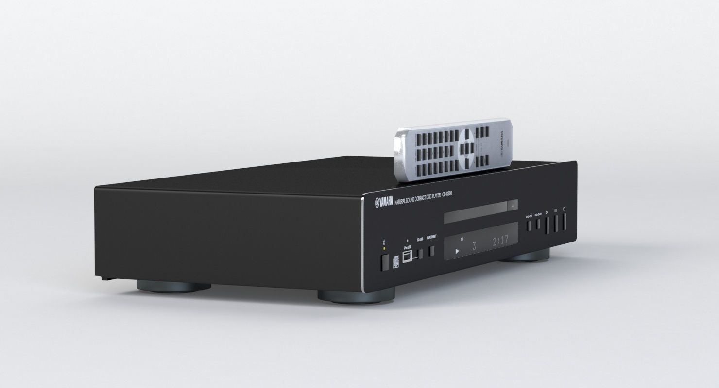 Yamaha CDS300 Cd Player 3D model | CGTrader