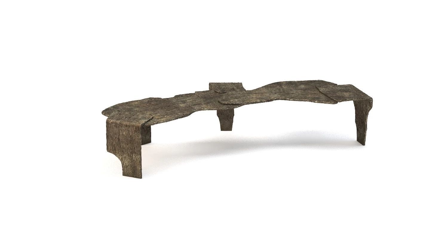 Stefan Bishop Mantle Bench Come Tea Table 3D model | CGTrader