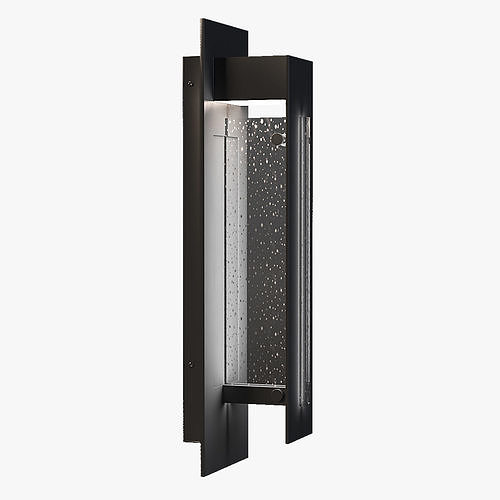 River Path Led Outdoor Wall Light Bkt 3D model | CGTrader