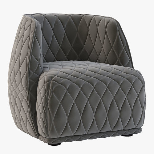 Redondo Small Armchair by Moroso 3D model | CGTrader