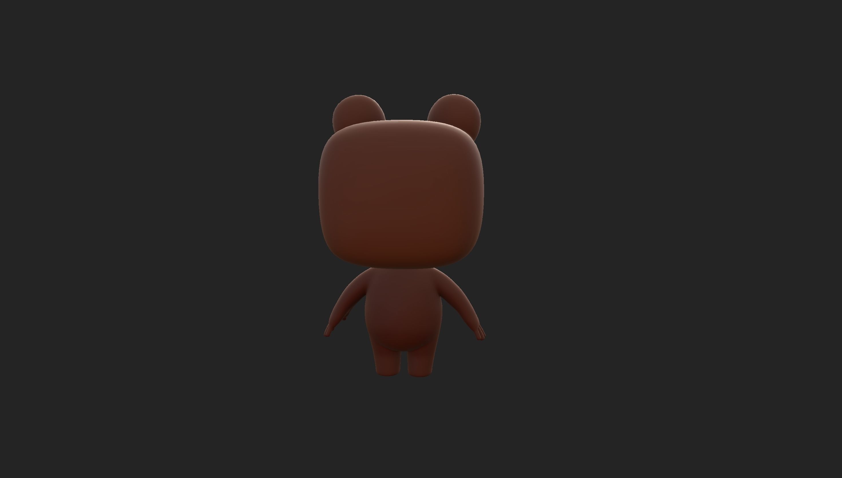Cartoon Bear 3D model | CGTrader