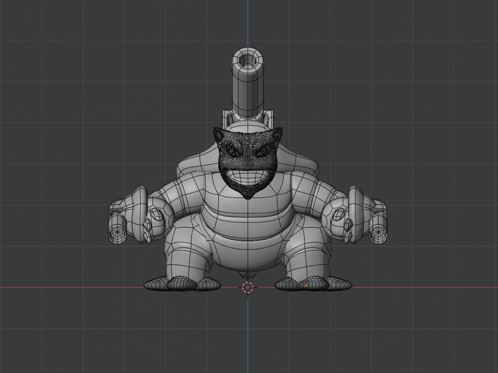 Mega Blastoise - Pokemon 3D model rigged | CGTrader