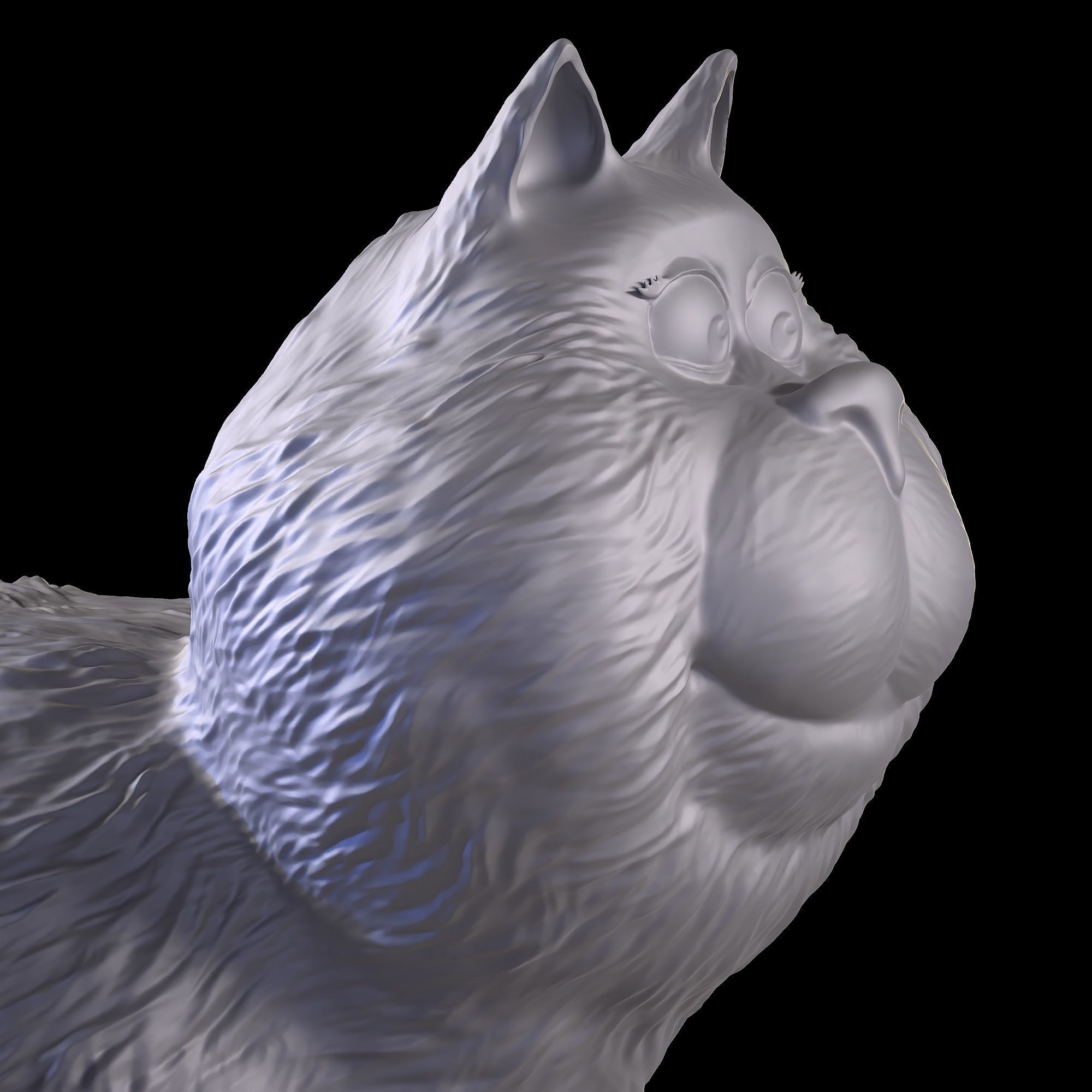 Mr Mittens-Cat 3D model 3D printable | CGTrader