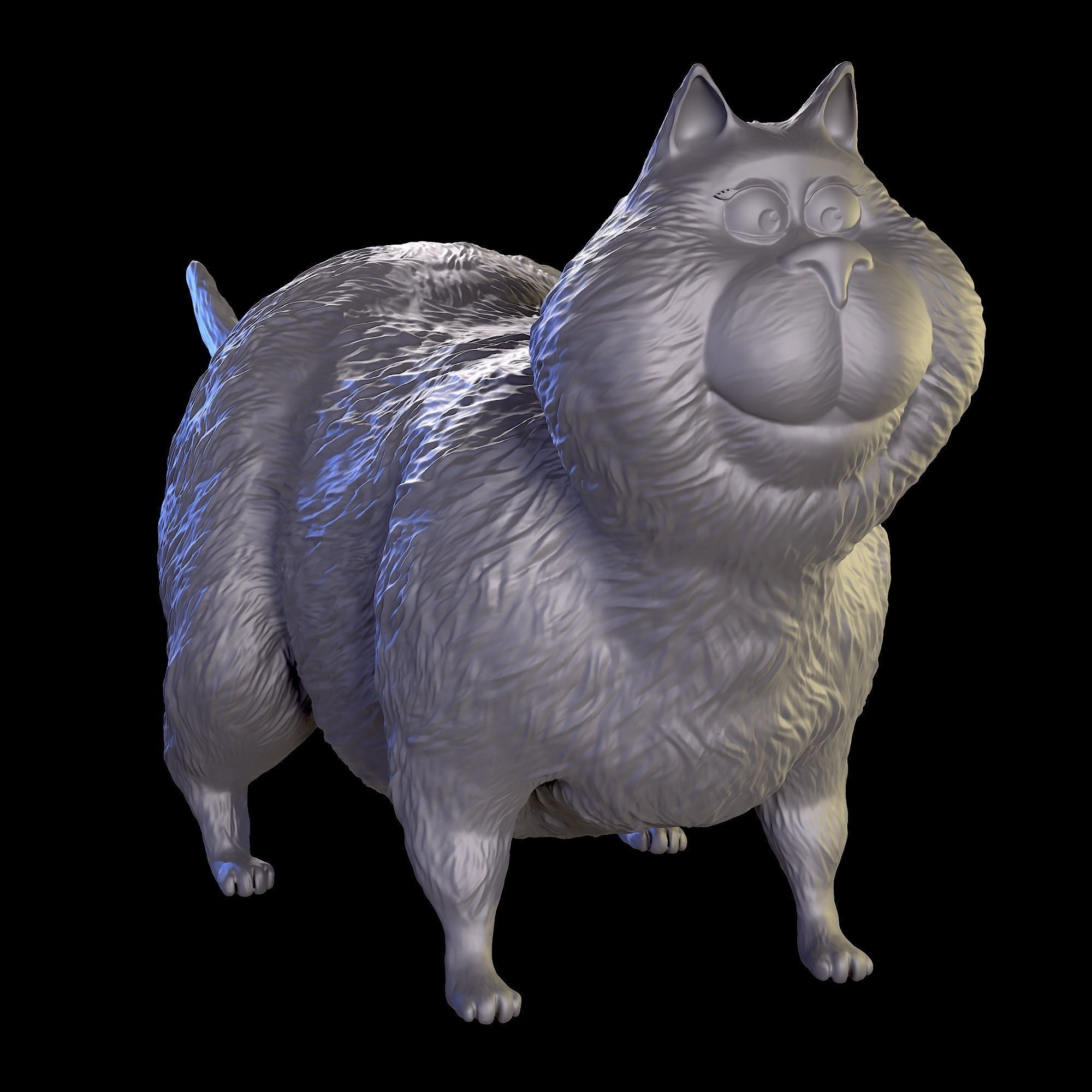 Mr Mittens-Cat 3D model 3D printable | CGTrader