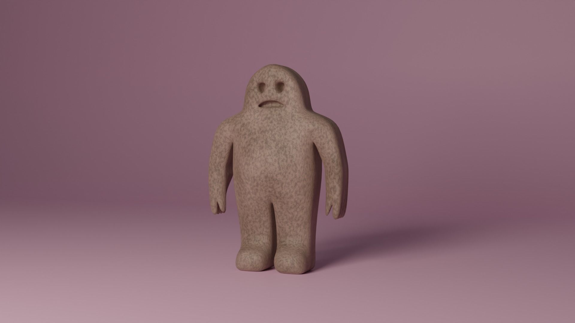 3D model Mud Golem VR / AR / low-poly | CGTrader