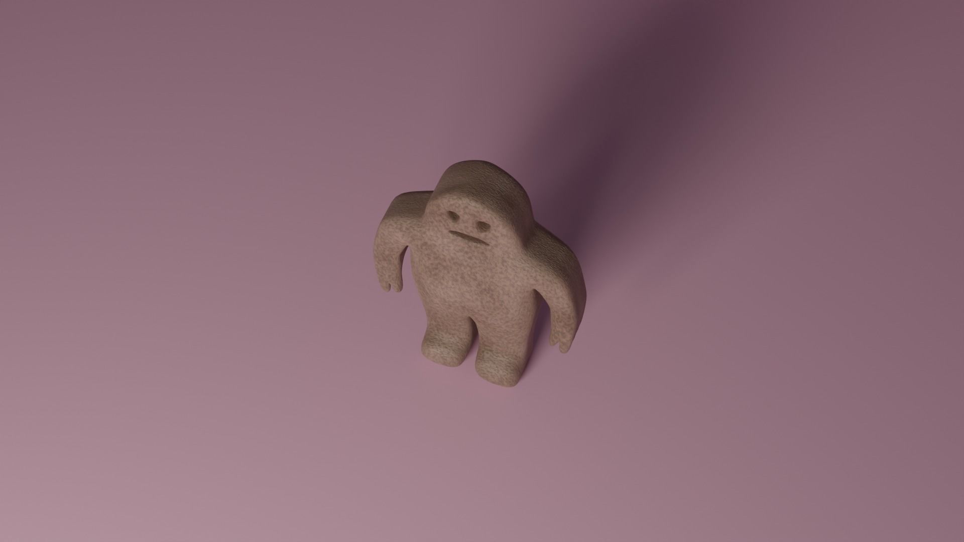 3D model Mud Golem VR / AR / low-poly | CGTrader