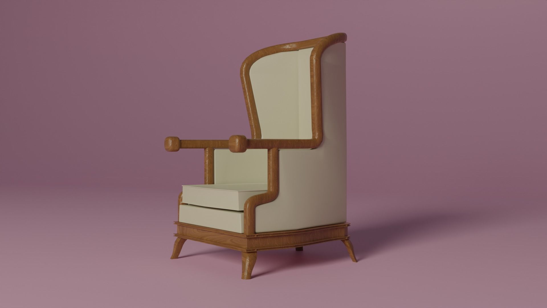 Fancy sofa chair 3D model | CGTrader