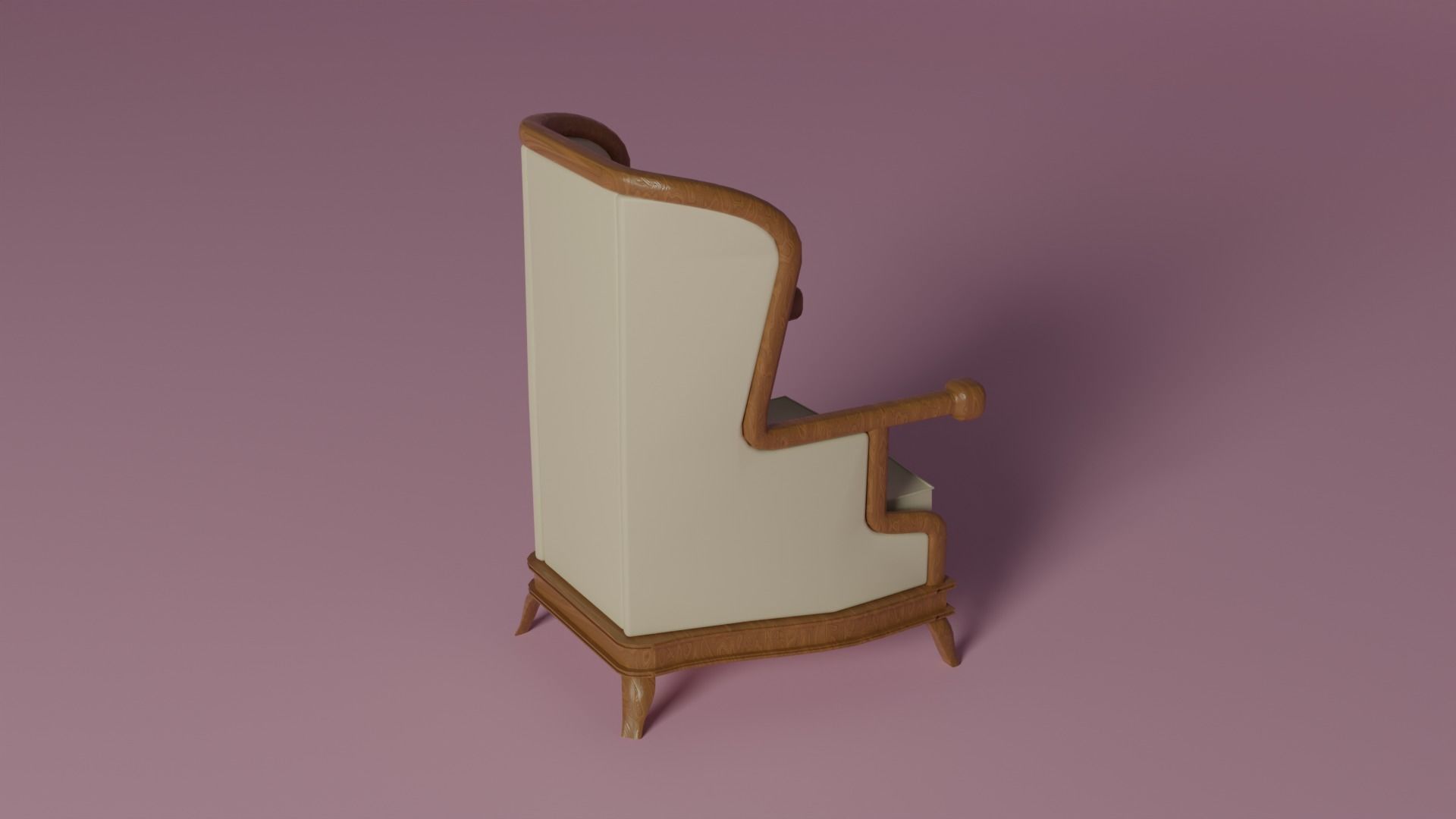 Fancy sofa chair 3D model | CGTrader