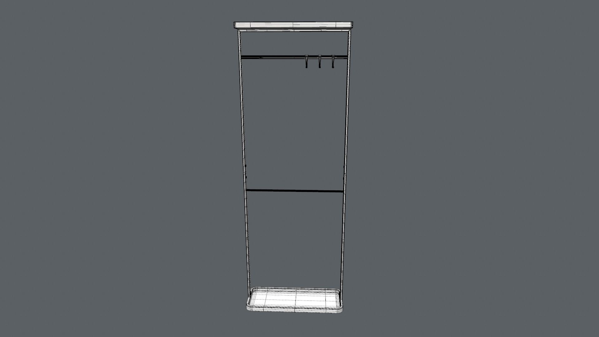 Clothes rack 3D model | CGTrader