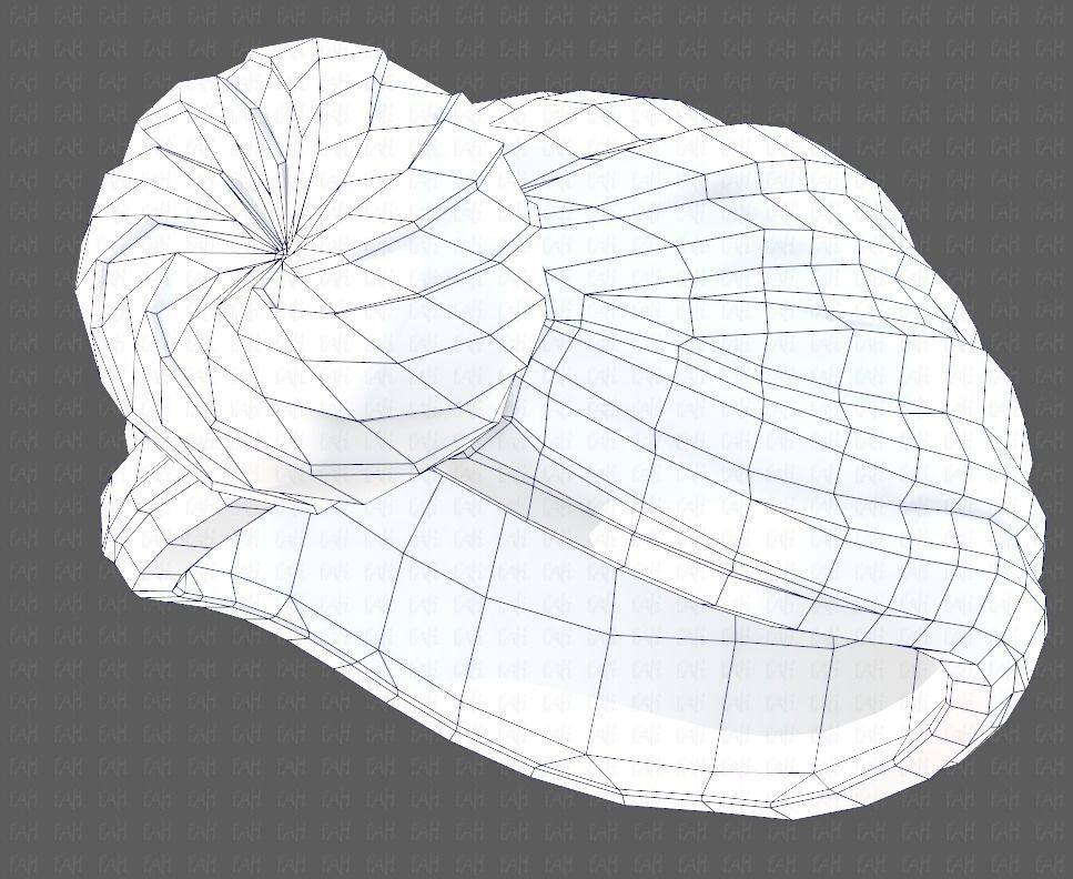 3D model Cap V49 VR / AR / low-poly | CGTrader
