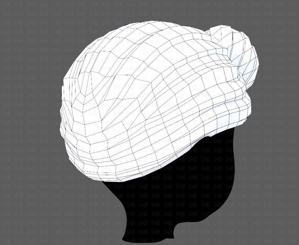 3D model Cap V49 VR / AR / low-poly | CGTrader