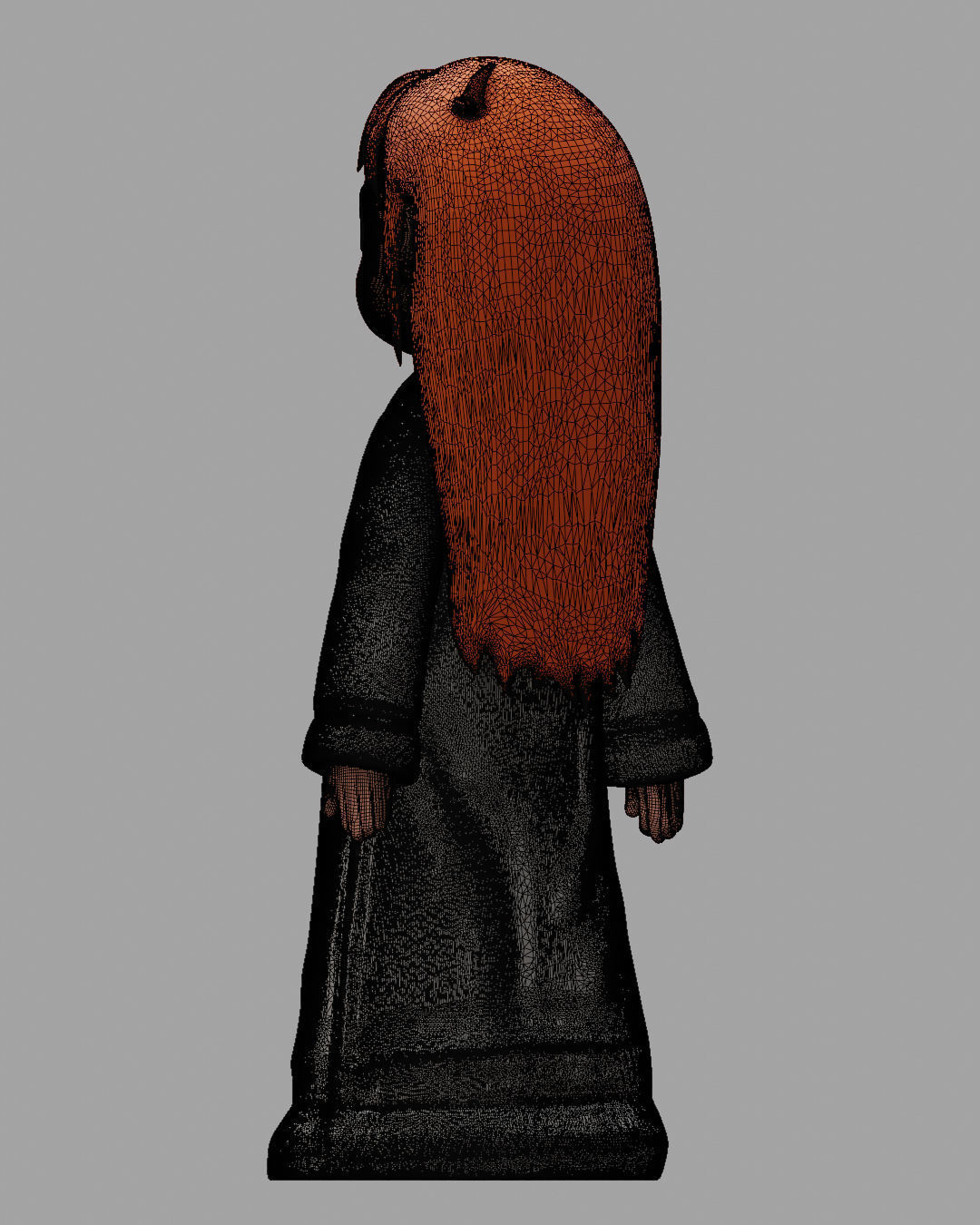 Hakase From Nichijou 3D free 3D model | CGTrader