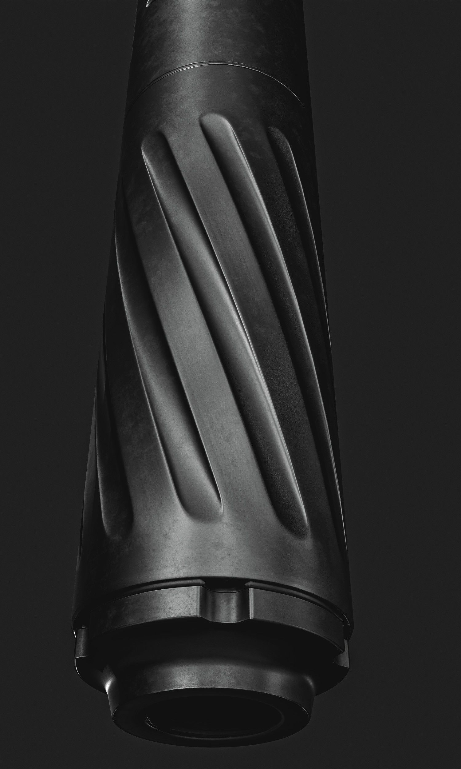 3D model Gun Silencer VR / AR / low-poly | CGTrader