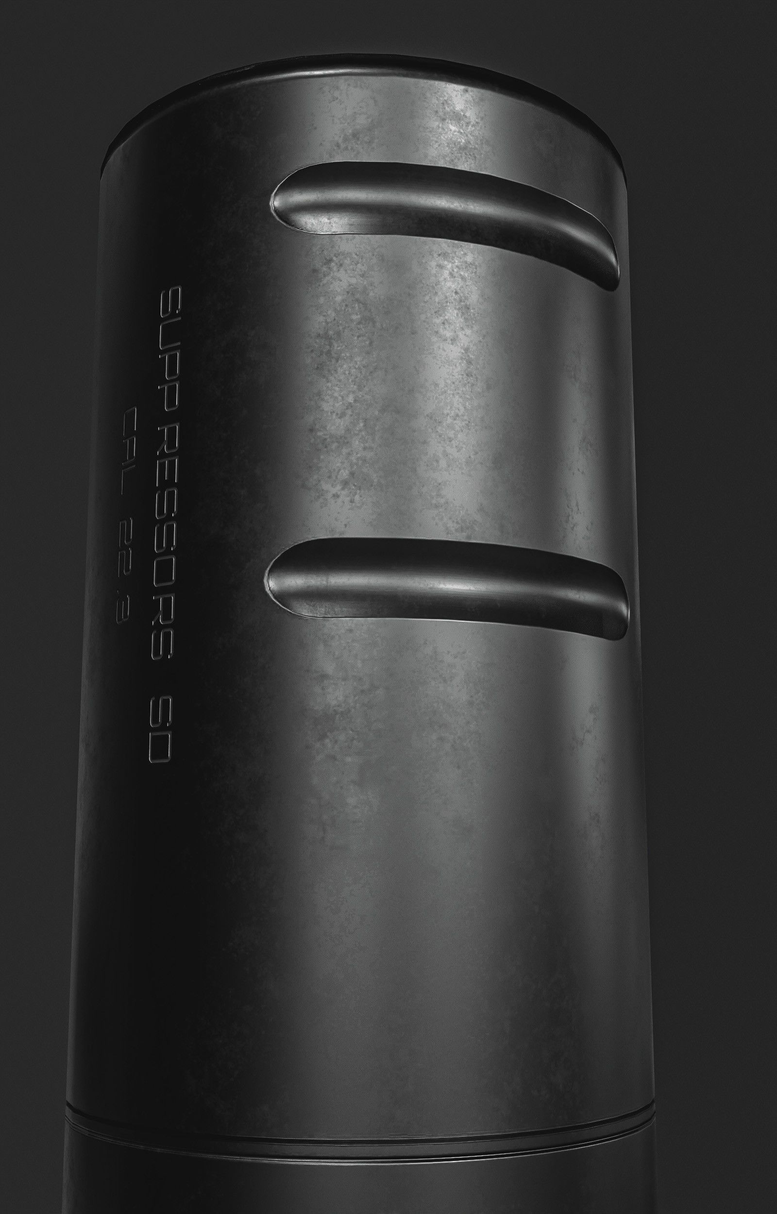 3D model Gun Silencer VR / AR / low-poly | CGTrader