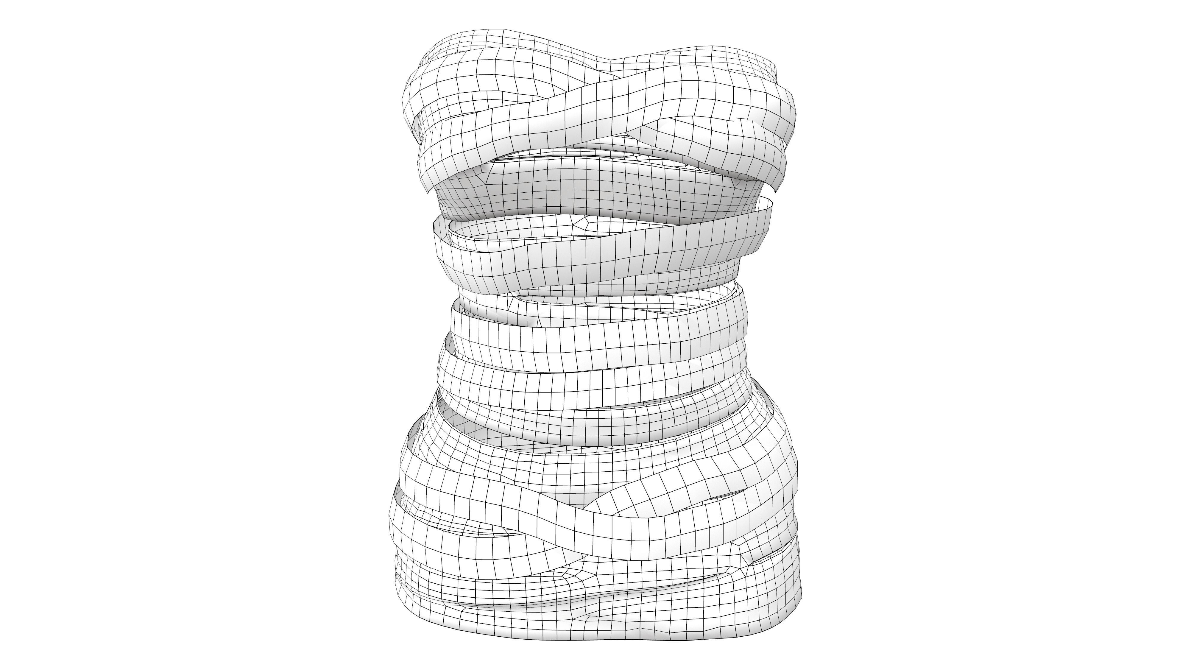 3D model Spaghetti Girl Outfit VR / AR / low-poly | CGTrader