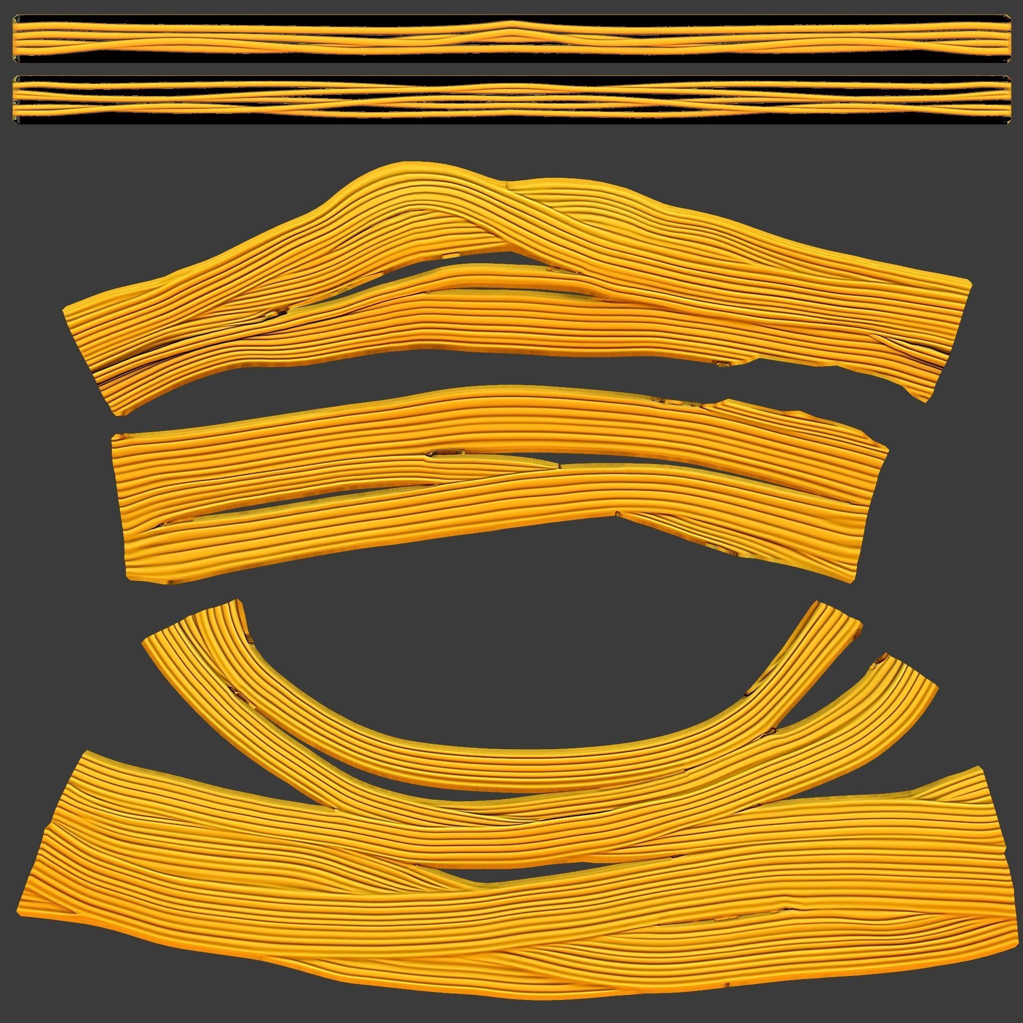 3D model Spaghetti Girl Outfit VR / AR / low-poly | CGTrader