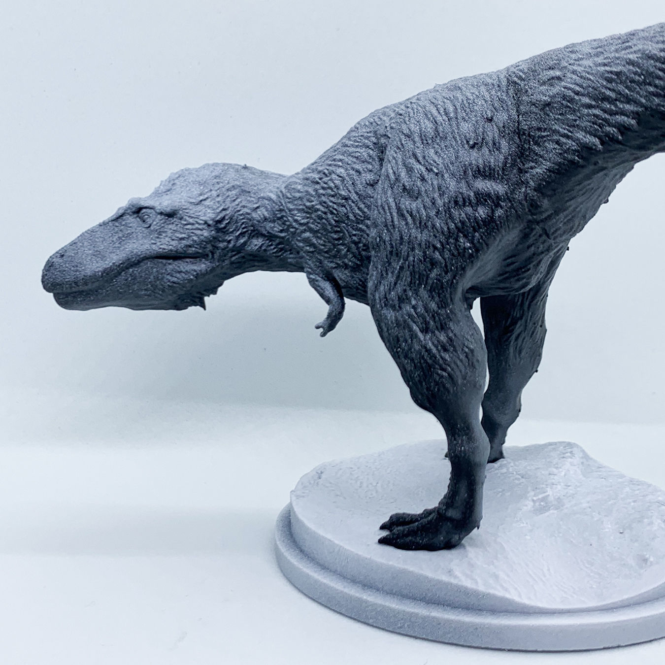 Nanuqsaurus sniffing 1-35 scale pre-supported dinosaur 3D model 3D ...